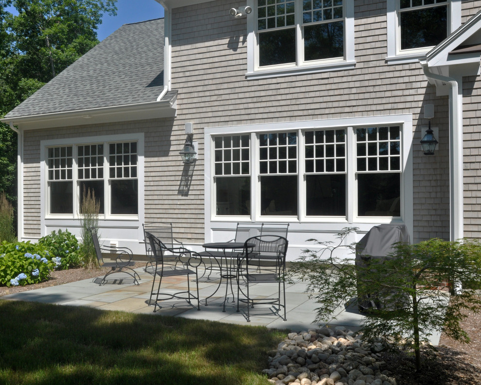 Modern Shingle Style in Connecticut - Transitional - Exterior - New ...