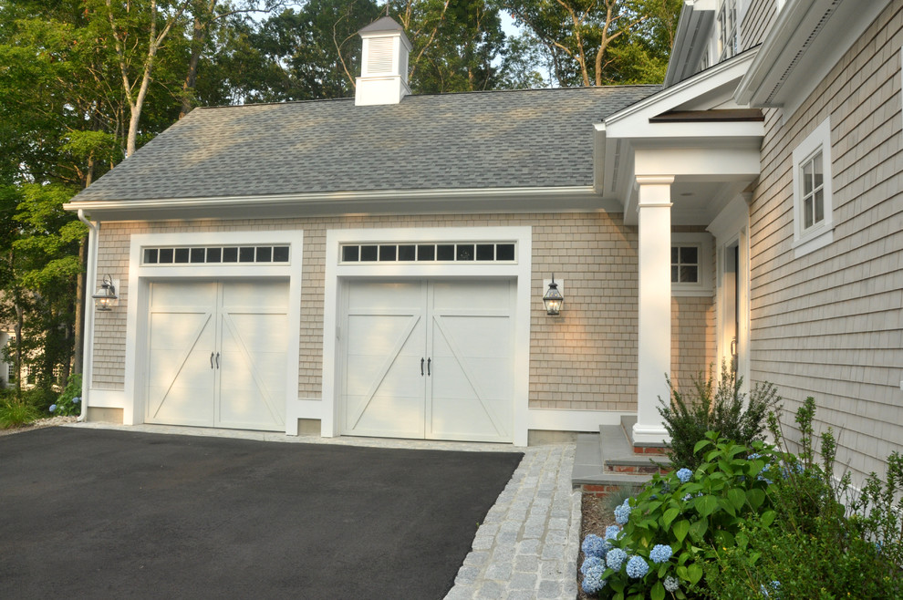 Modern Shingle Style in Connecticut - Transitional - Exterior - New ...