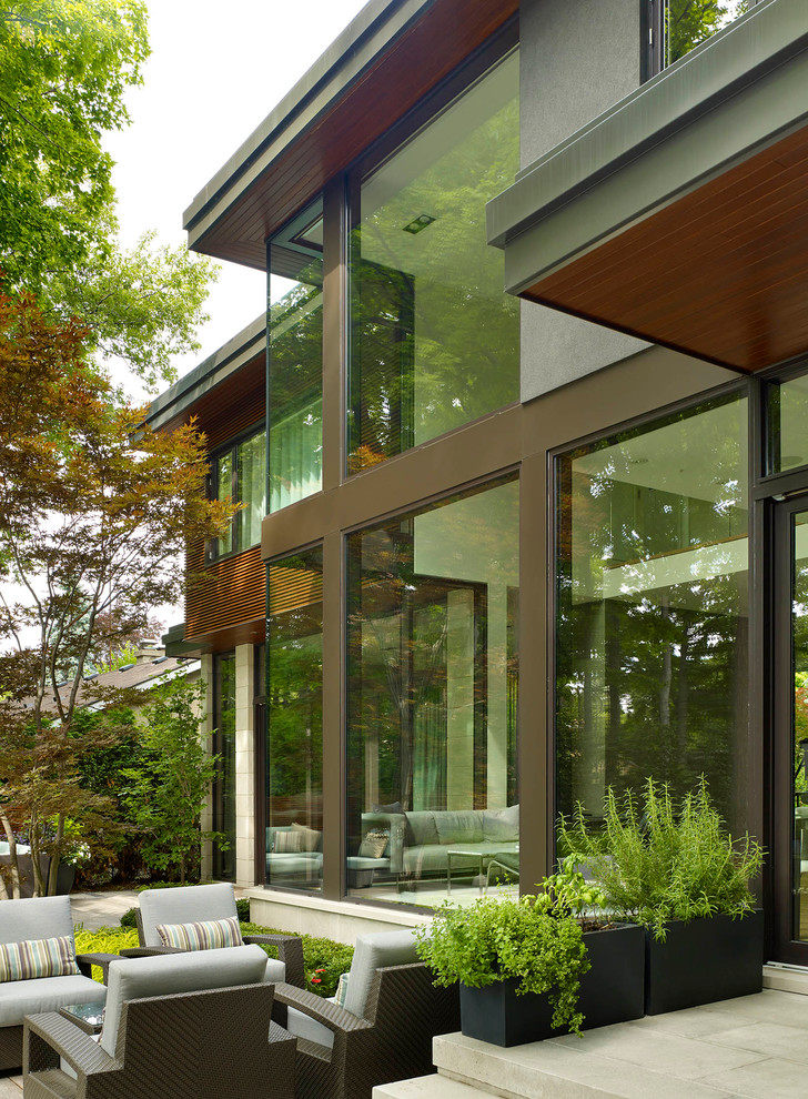 Modern Sidesplit House - Modern - Exterior - Toronto - by Jillian Aimis ...