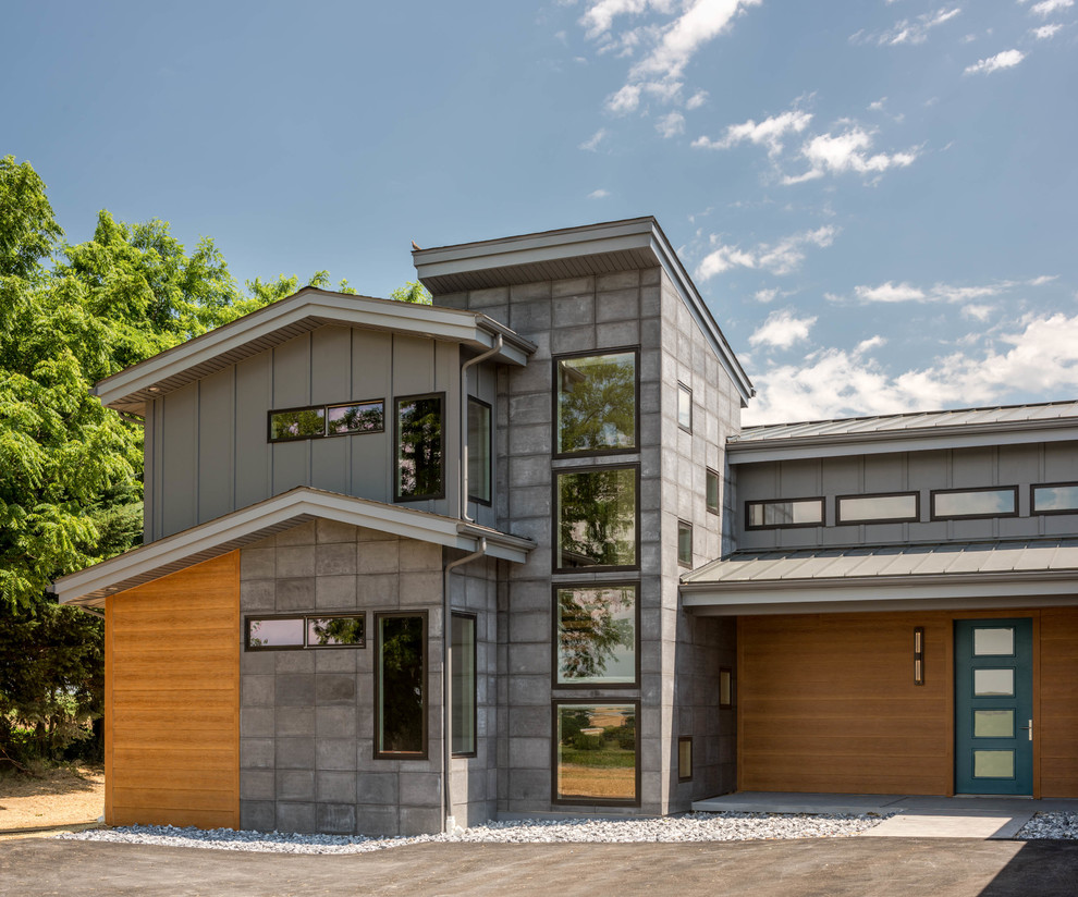 Modern Single Family Home - Modern - Exterior - Other - by Custom Home ...