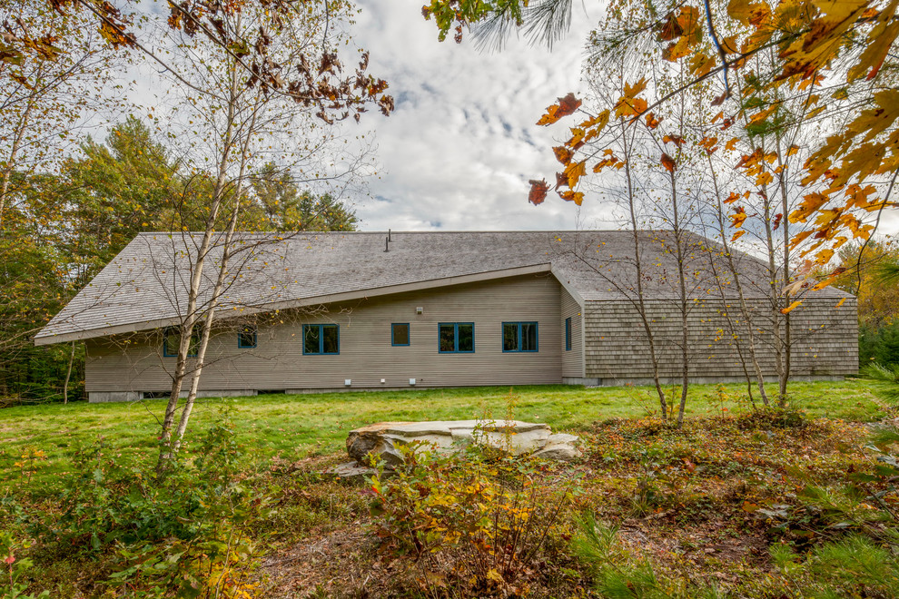 Modern Sustainable Maine House, aka Zigzag House - Modern - Exterior ...