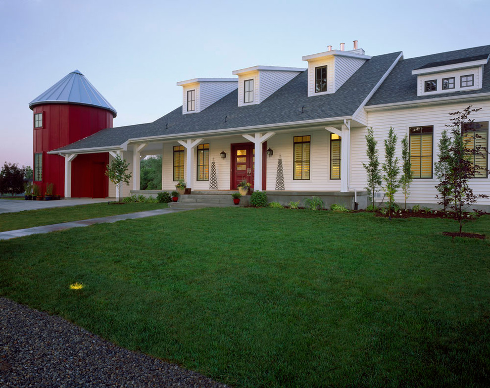 Modern Traditional Farmhouse - Country - House Exterior - Salt Lake ...
