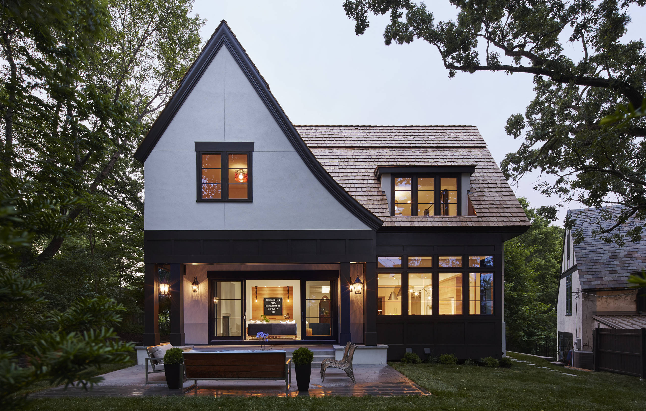 Modern Tudor Inspired House