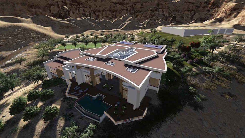 Modern Villa in Oman - Modern - House Exterior - by SPACELINEDESIGN ...