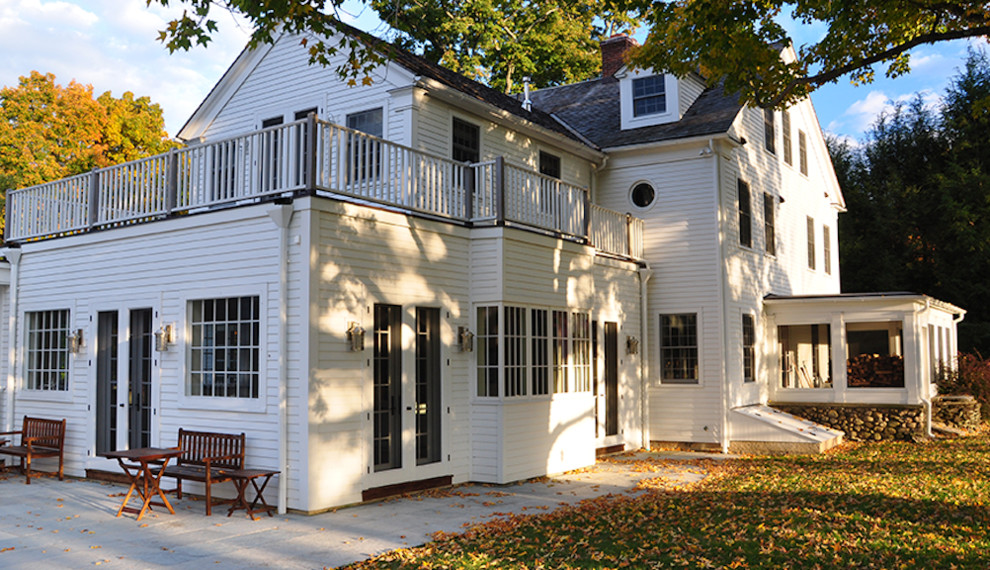 Modernized Colonial - Farmhouse - Exterior - New York - by West ...