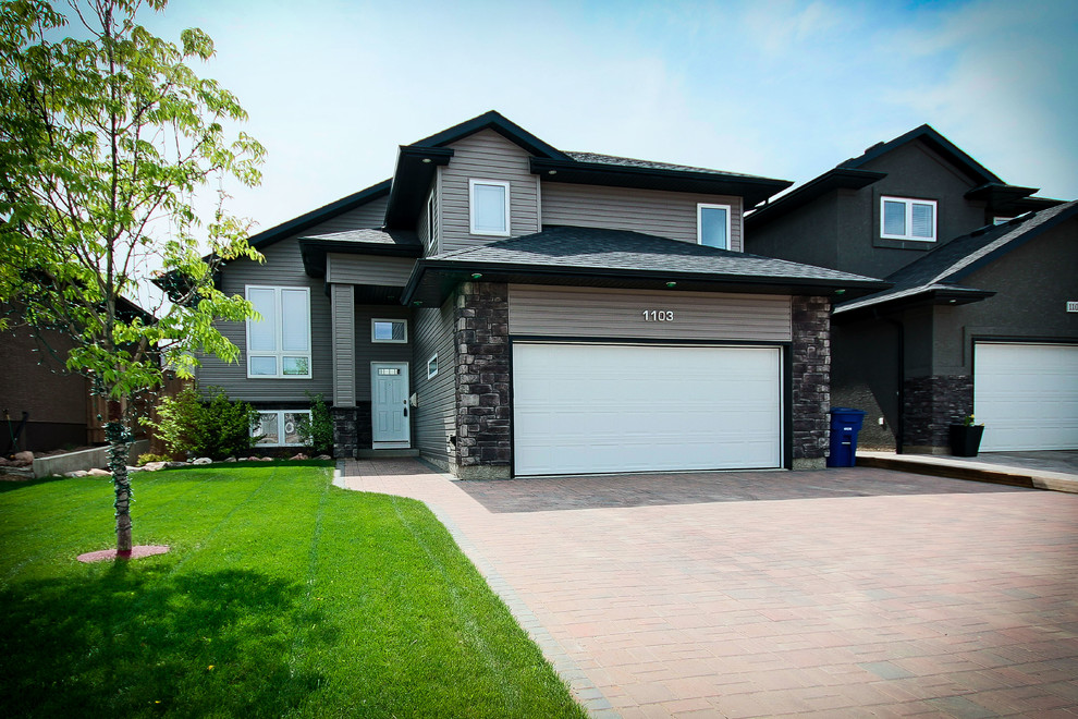 Modified Bi Level - Modern - Exterior - Other - by Saskatoon Real ...