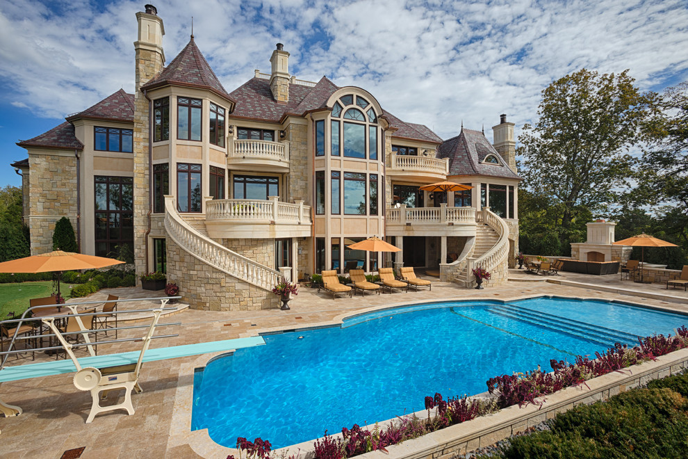 Monaco Inspired Manor - Traditional - Exterior - Minneapolis - by Peter ...