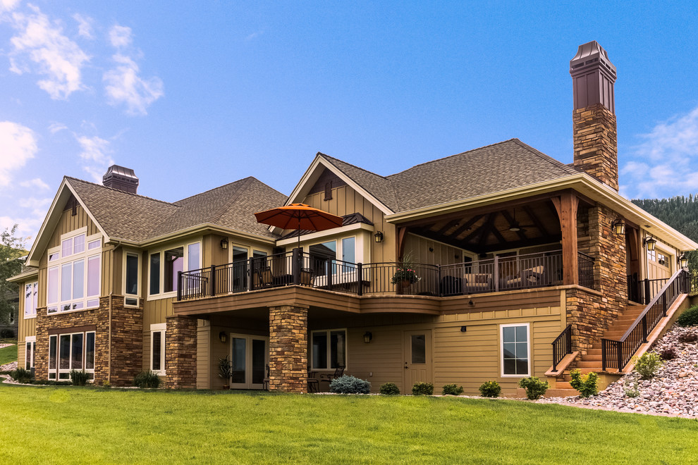 Montana Timber Frame - Transitional - Exterior - Other - by Divine ...