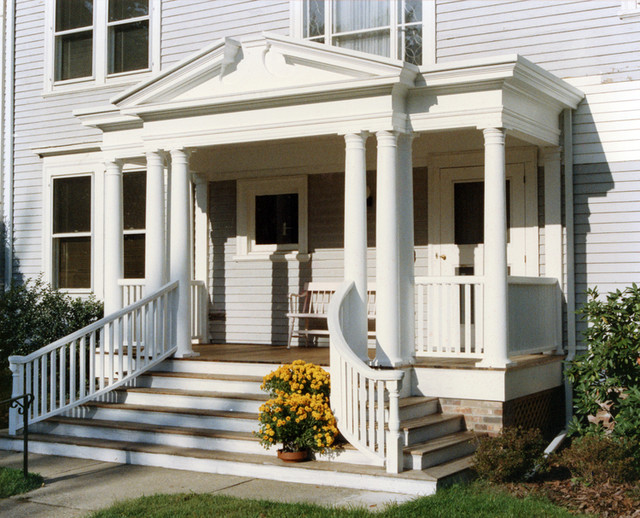 Montclair Neoclassical Front Portico, Garage & Kitchen Addition ...