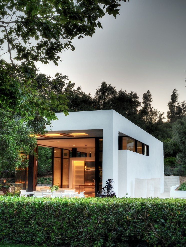 Montecito Residence_Glass House Inspired - Modern - Exterior - Santa ...