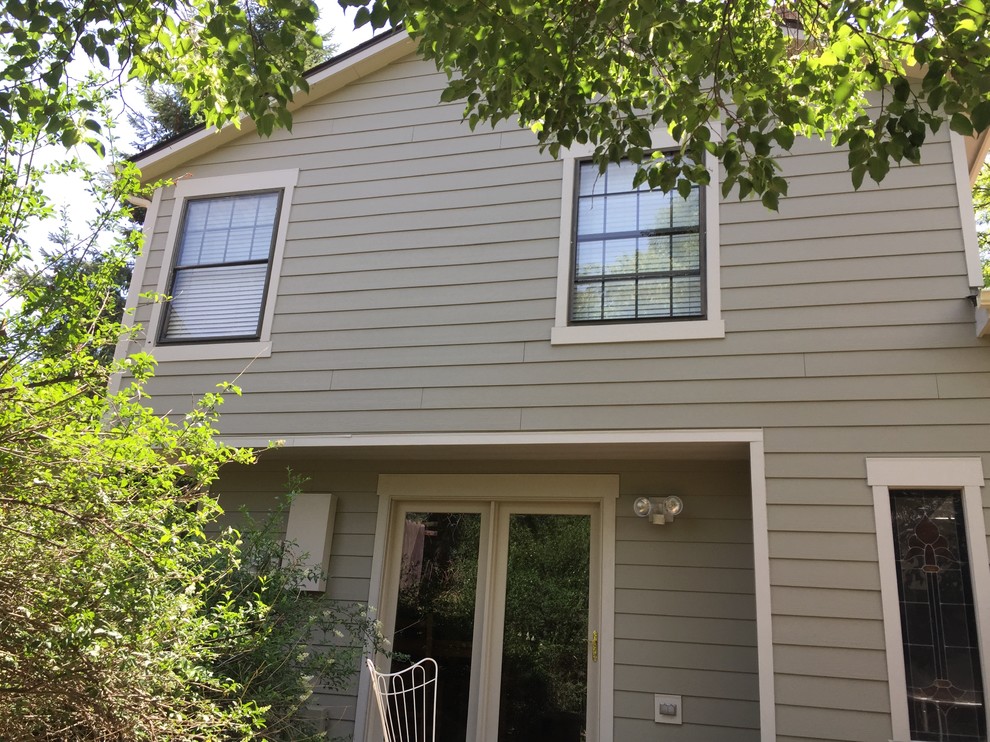Monterey Taupe & Cobblestone - James Hardie Siding Replacement - Façade ...