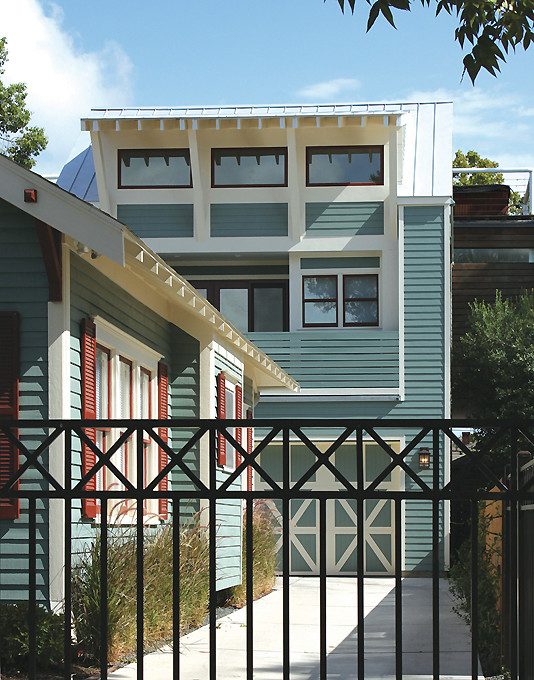 Montrose Guest House - Contemporary - Exterior - Houston - by Albers ...