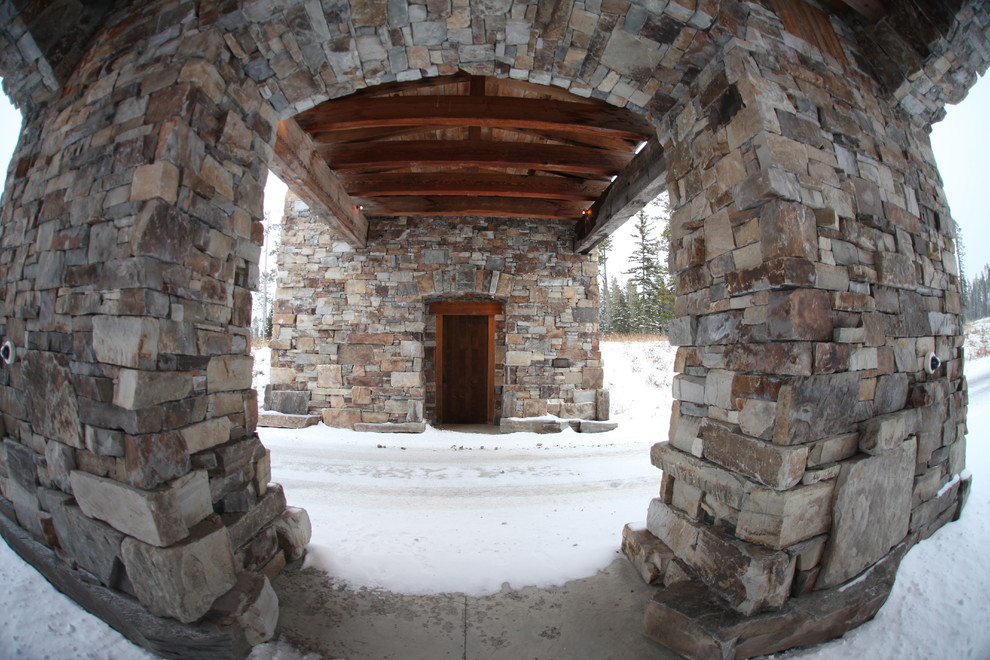 Moonlight Basin Gate House - Rustic - Exterior - Other - by RLake ...