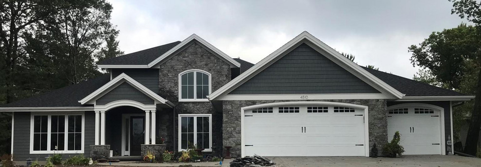 Moonlight Custom Real Stone Veneer Exterior - Traditional - Exterior ...