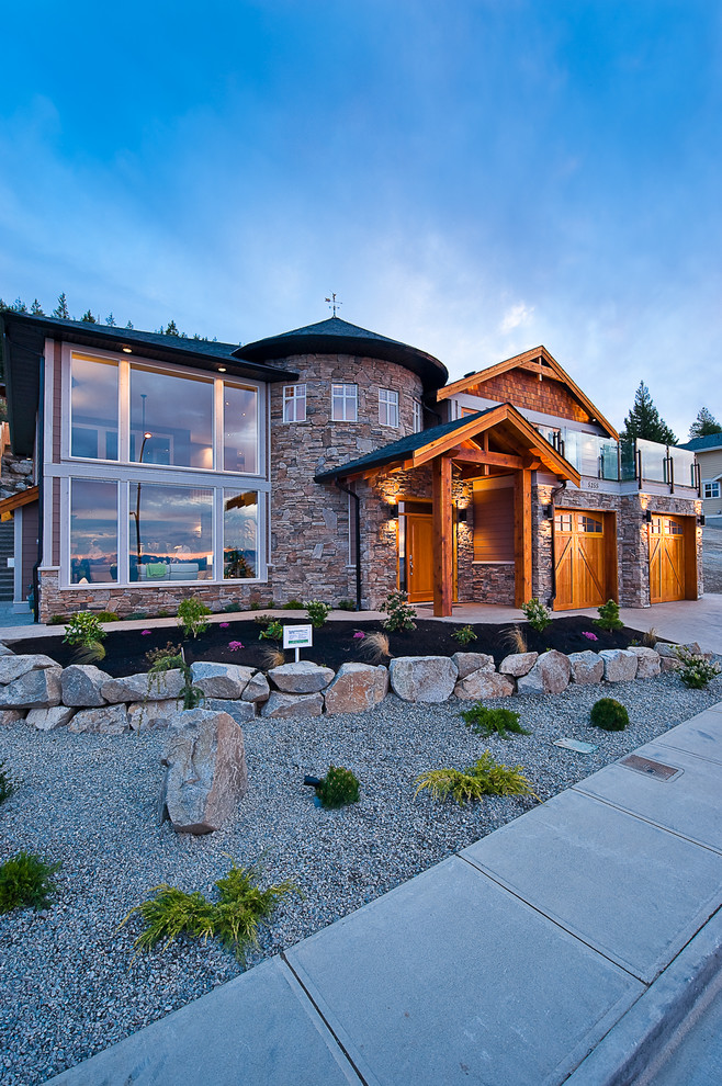 Morgan Custom Home - Rustic - Exterior - Vancouver - by Alair Homes ...