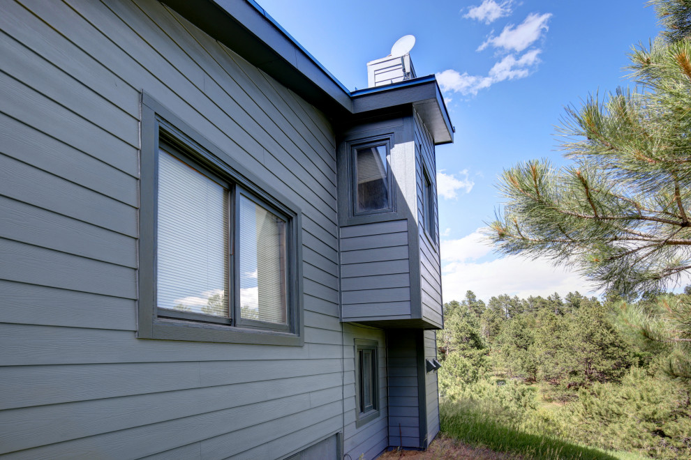 Morrison Transformation | Full Siding Replacement | Stone Accent ...