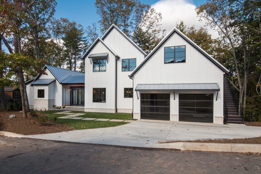 MossCreek Modern Farmhouse in Asheville, NC - Farmhouse - Exterior ...
