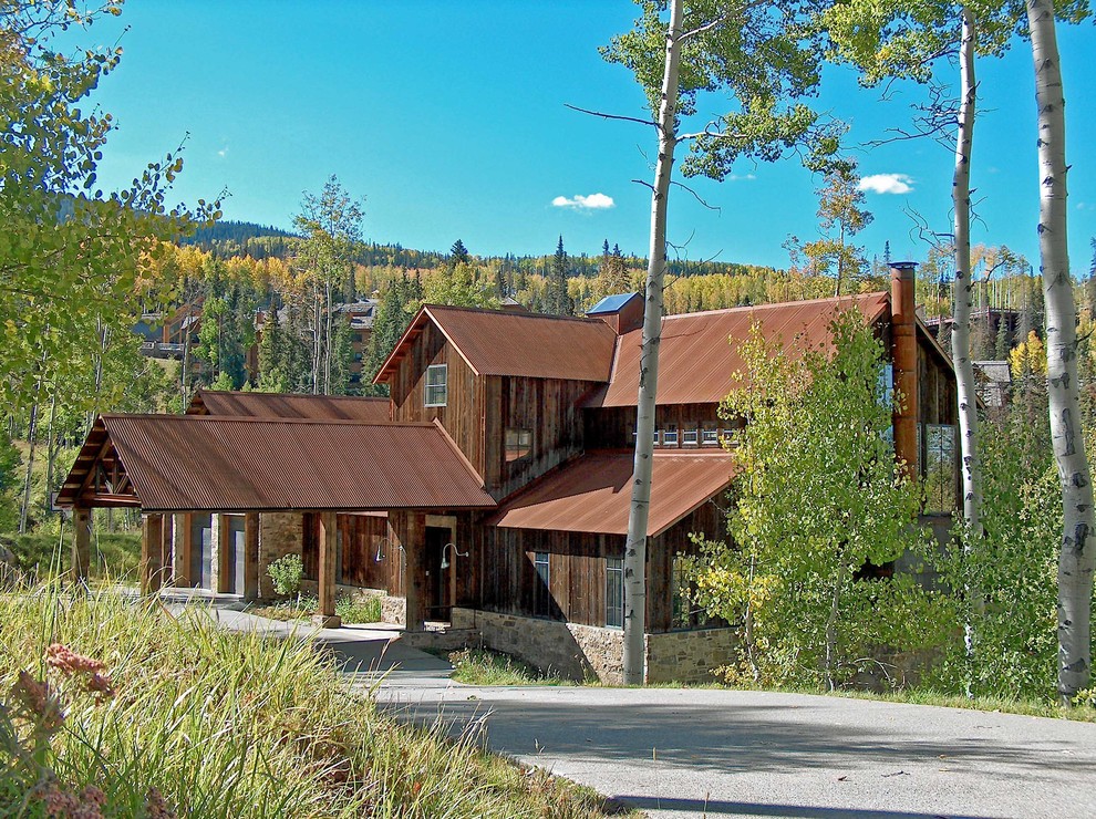 Mountain Mining Residence - Rustic - Exterior - Denver - by William ...