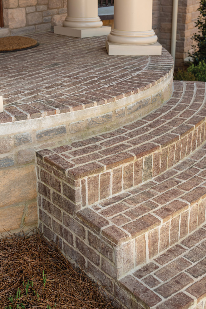 Mountain Stone Brick & Arriscraft Citadel® Stone Home - Georgia ...