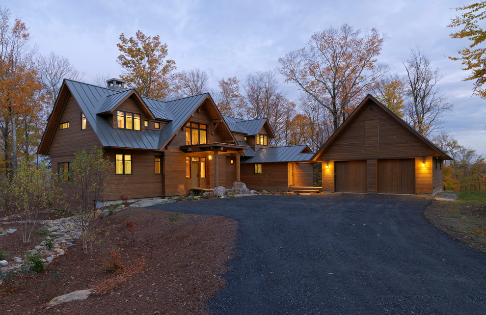 Mountain View House - Rustic - Exterior - Burlington - by Maclay ...