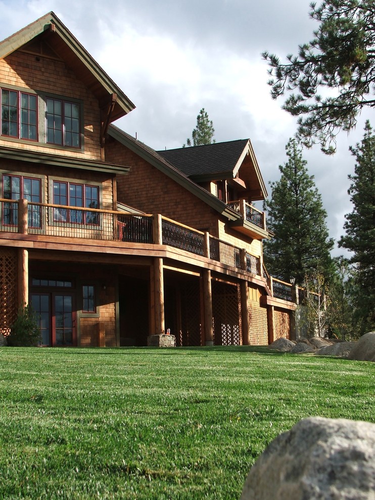 Mountainside Retreat - Traditional - Exterior - Boise - by McCall ...