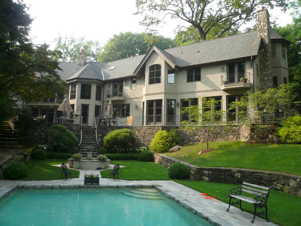 Mountainside Terrace - Traditional - Exterior - New York - by Weber ...
