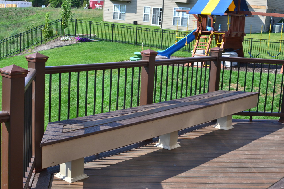 Multi-Level Deck - Traditional - Exterior - St Louis - by User | Houzz