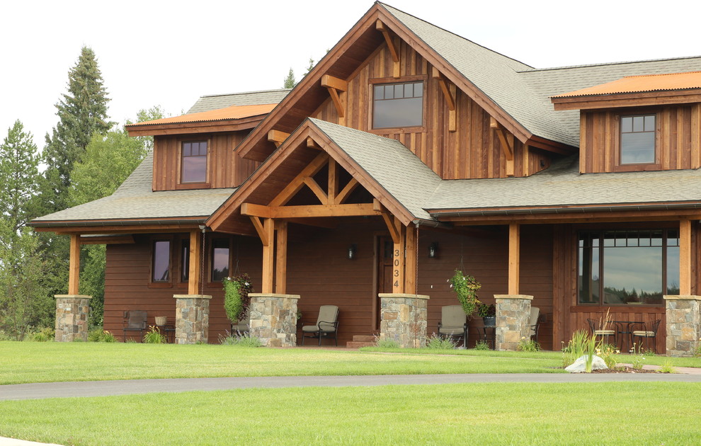 Murry House, Hardie Artisan Lap with RusticSeries - Modern - Exterior ...