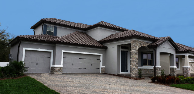 Musket Brown Aluminum Vented Soffit and Fascia - House Exterior ...