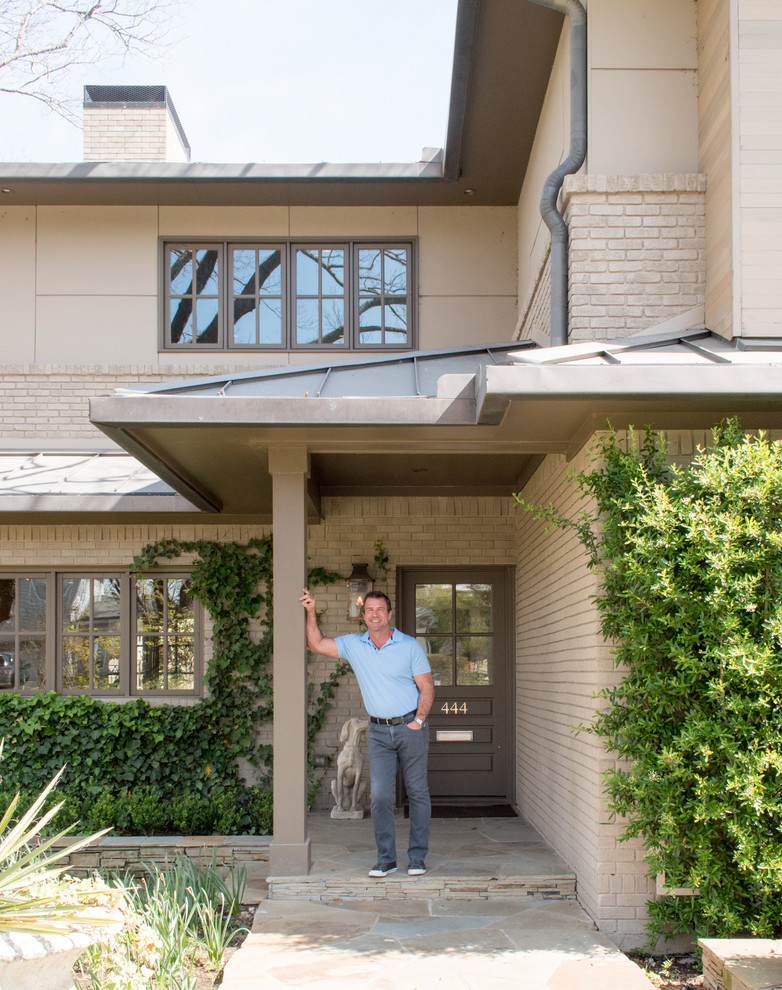 My Houzz: Dallas Cottage Expands Into a Live-Work Home - Contemporary ...