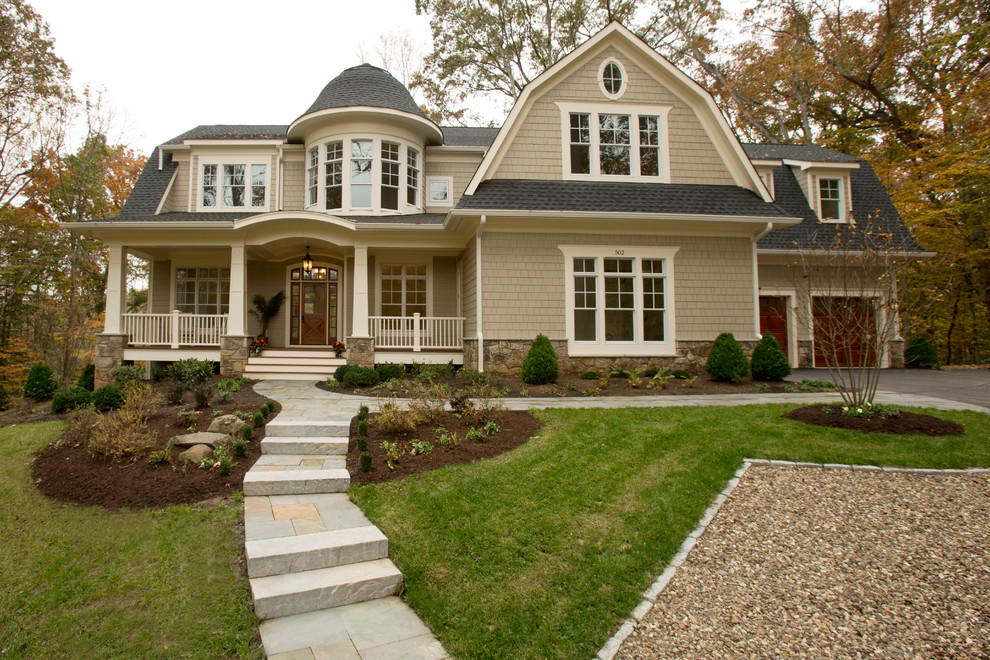 Nantucket Shingle Home - Craftsman - Exterior - DC Metro - by ...
