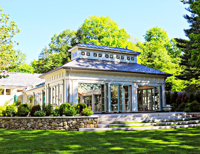 Natatorium - aka "Indoor Swimming Pool" - Transitional - Exterior ...