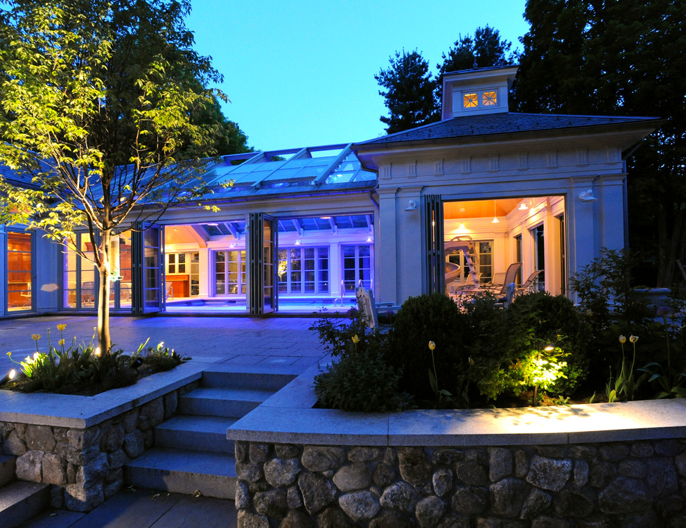 Natatorium - aka "Indoor Swimming Pool" - Transitional - Exterior ...