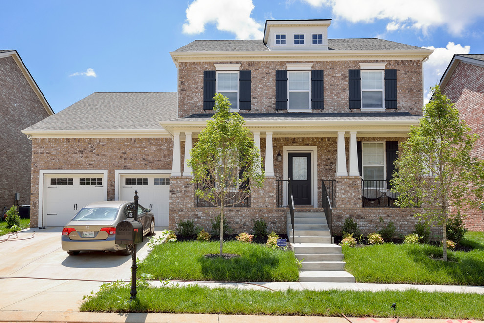 Natchez Trace Brick - Traditional - Exterior - Nashville - by The Jones ...