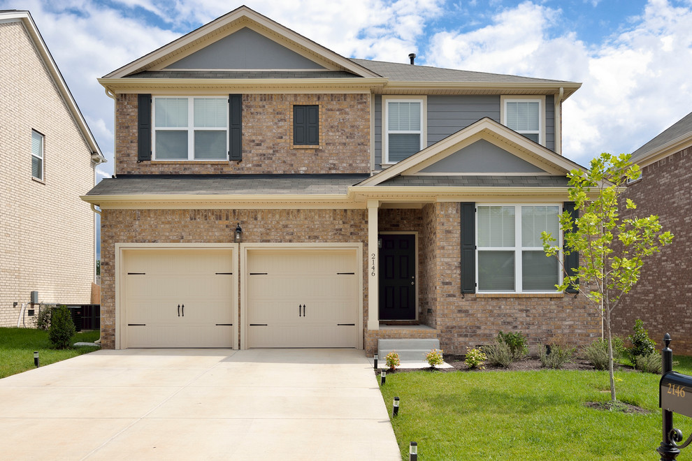 Natchez Trace Brick - Traditional - Exterior - Nashville - by The Jones ...