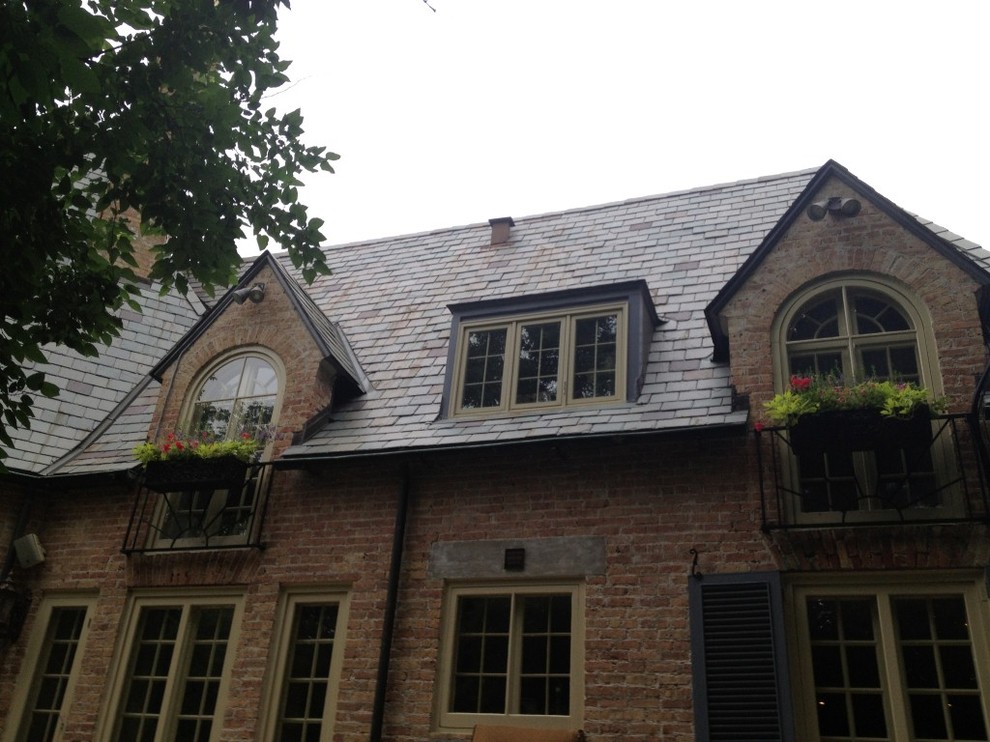 Natural Slate Roofing Installations - Traditional - Exterior - Chicago ...