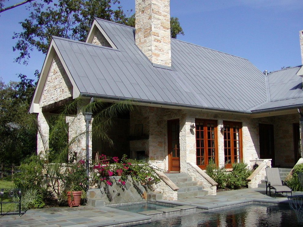 Natural Stone Exterior - Traditional - Exterior - Houston - by Alamo ...