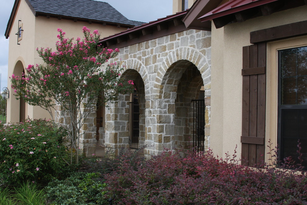 Natural Stone Exterior - Traditional - Exterior - Houston - by Alamo ...