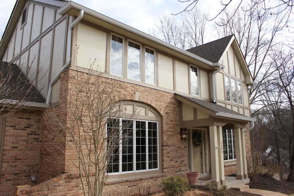 Navajo Beige James Hardie Siding | Chesterfield (63005) - Traditional ...