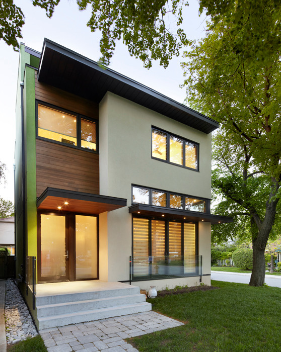 Net zero modern - Toronto - Contemporain - Façade - Toronto - par ...