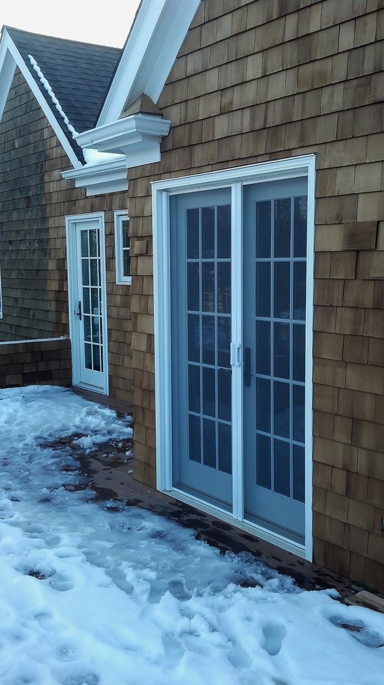 New Addition- Mirage Retractable Door Screens On Deck - Traditional ...