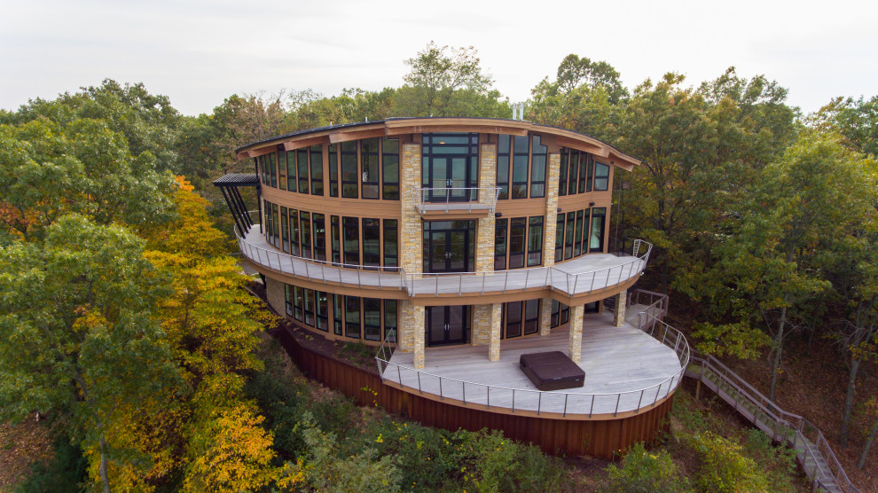 New Buffalo Modern Lakeshore Home - Modern - Exterior - Grand Rapids ...