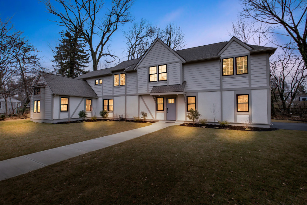 New Build: English Tudor in Wynnewood, PA - Contemporary - Exterior ...