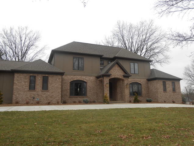 New Construction Project - Timberbark Hardiepanel Stucco - Façade - St ...