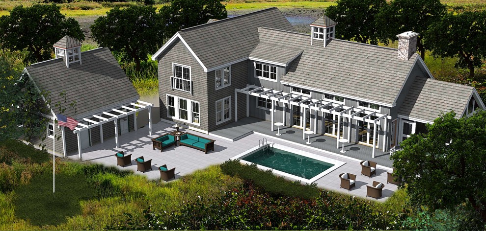 New England Barn Style - Rustic - Exterior - Burlington - by American ...