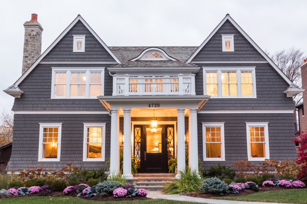 New England Coastal - Traditional - Exterior - Chicago - by Creber ...