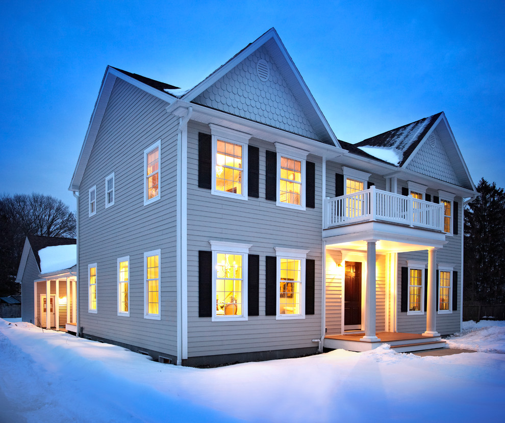 New England Colonial - Traditional - Exterior - New York - by Modular ...