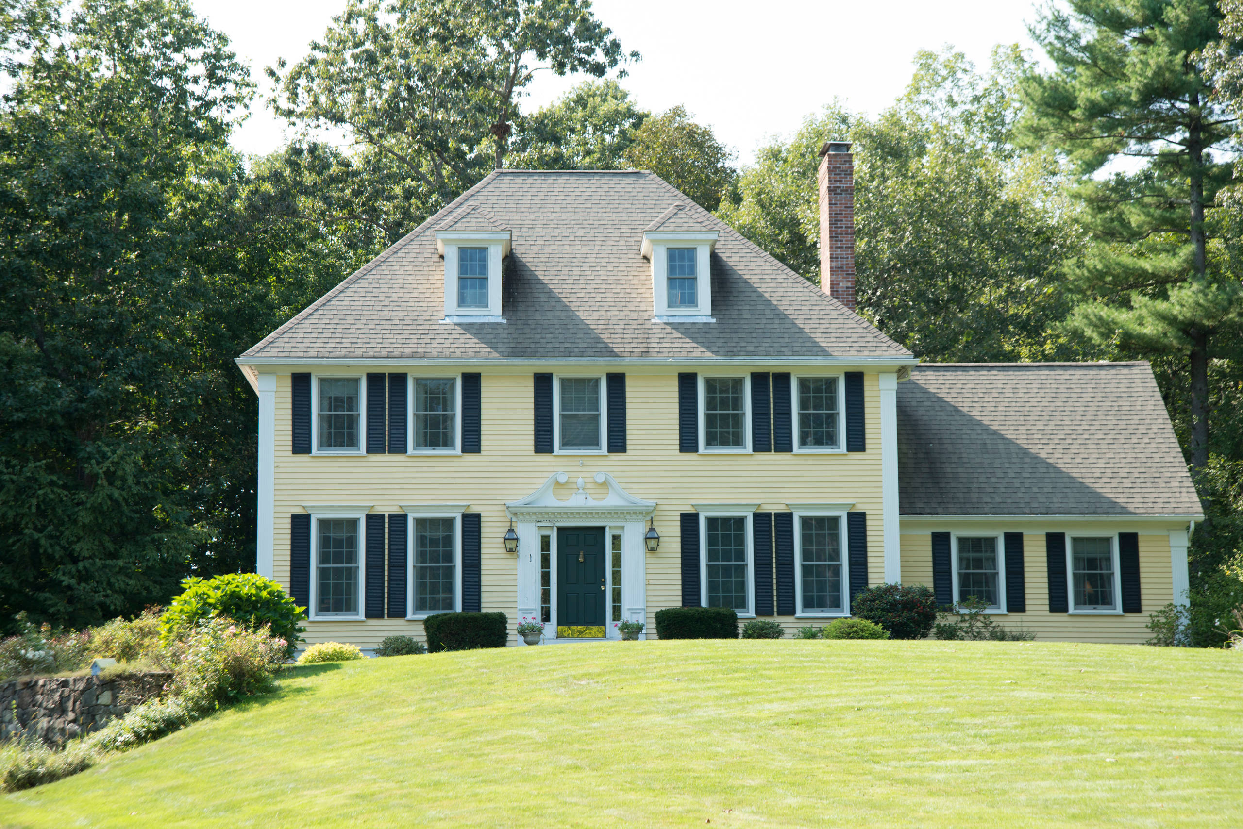 Colonial Hip Roof Georgian Homes Use The Hipped Roof Very Well. The