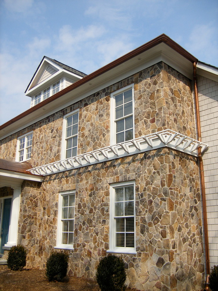 New England Neo Colonial - Traditional - Exterior - Richmond - by Mark ...