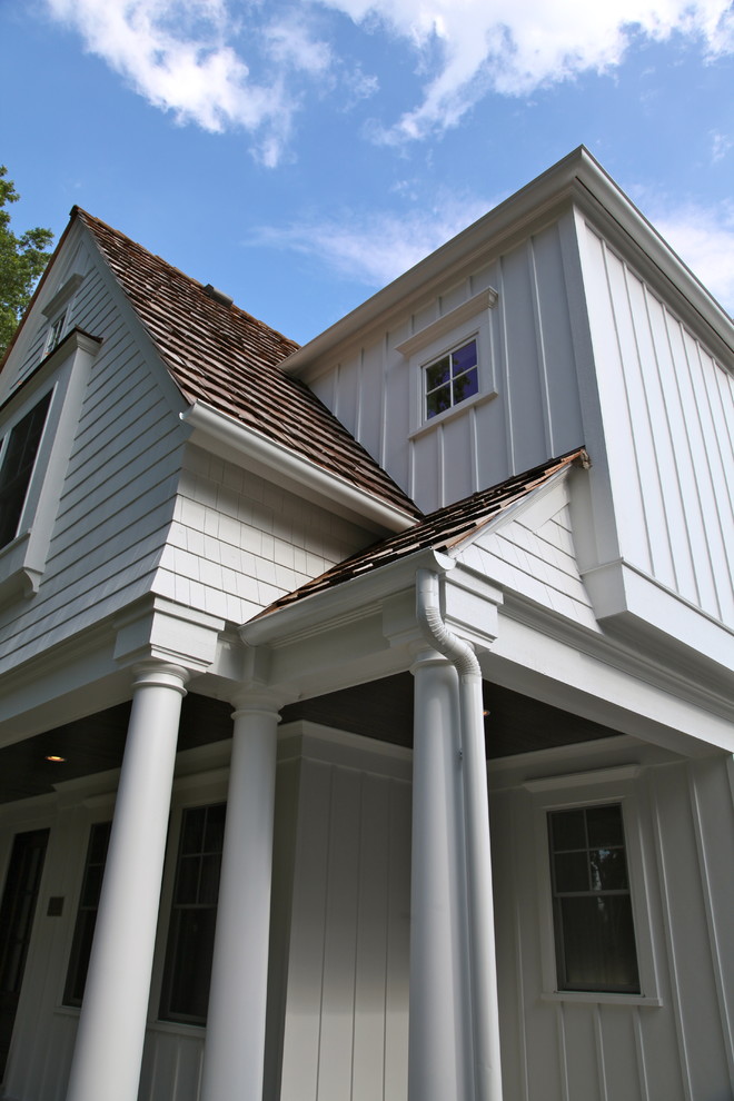 New England Style Home - Traditional - Exterior - Chicago - by Oakley ...